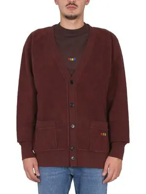 MSGM V-neck Cardigan - Brown