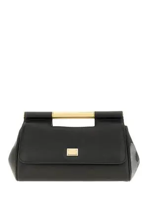 Dolce & Gabbana Sicily Medium Clutch - Black