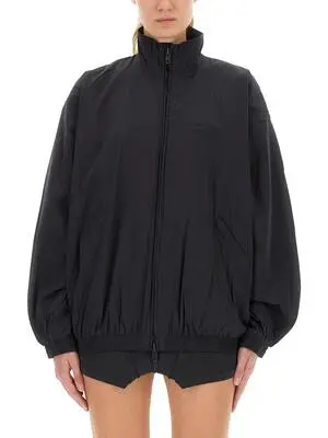 Balenciaga Jacket With Zip - Black