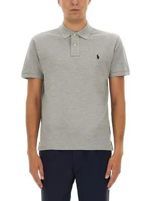 Polo Ralph Lauren Cotton Polo - Grey