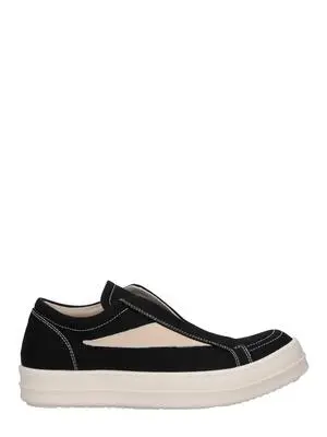 Rick Owens Hollywood Vintage Sneakers - Black