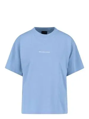 Gucci Logo T-shirt - Light Blue