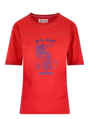 A.p.c. Logo T-shirt - Red