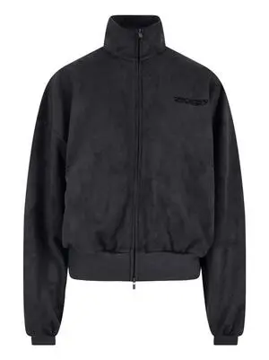 Fear Of God Zip Bomber Jacket Black
