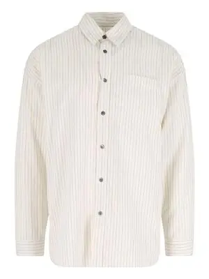SUNFLOWER Stable' Striped Shirt - White