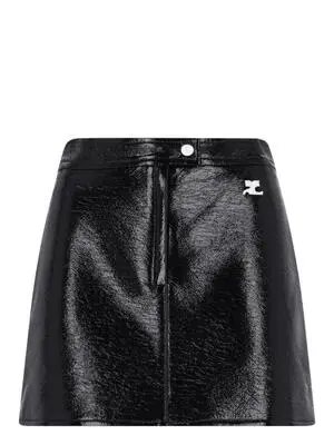 COURREGES Courrèges Reedition Mini Skirt Black