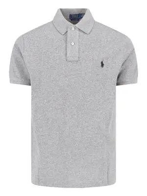 Moncler Logo Polo Shirt - Gray