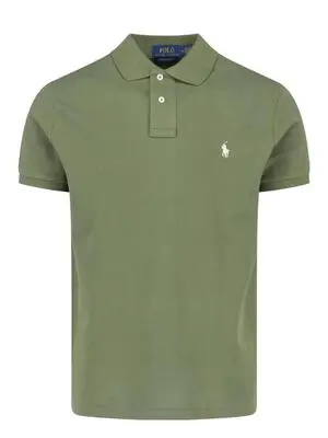 Moncler Logo Polo Shirt - Green