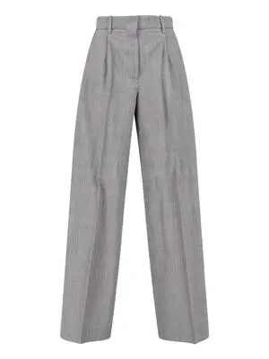 Max Mara Tailored Trousers - Gray