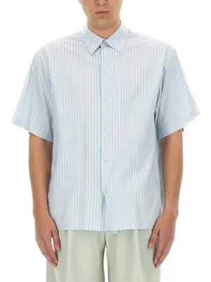 LANVIN Striped Shirt - Azure