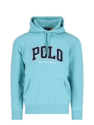 A.p.c. Logo Hoodie Light Blue