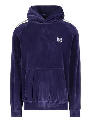 A.p.c. Logo Hoodie Purple
