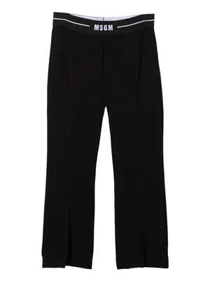 MSGM Milan Stitch Trousers - Black