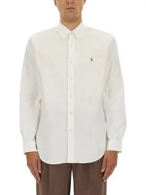 Polo Ralph Lauren Oxford Custom" Shirt - White
