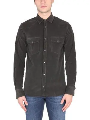 PT TORINO Texan Shirt - Brown