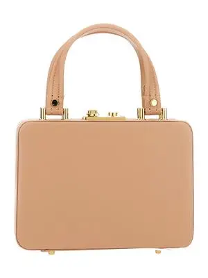 GIANVITO ROSSI Handheld Box Bag - Beige