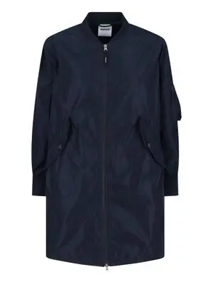 Aspesi Technical Fabric Coat - Blue