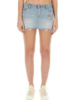 ERL X Levi's Mini Skirt - Blue