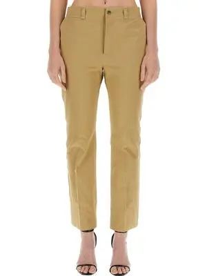 Saint Laurent Drill Pants - Beige