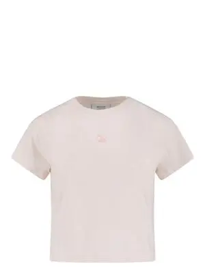 Maison Kitsuné Baby Fox Crop T-shirt - Pink
