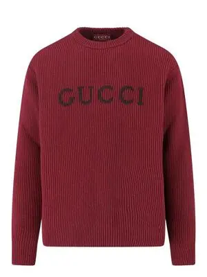 Ralph Lauren Logo Wool Sweater - Red