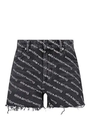 JIL SANDER Logo Shorts Gray