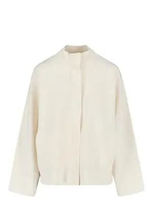 Max Mara Virgin Wool Cardigan - Cream