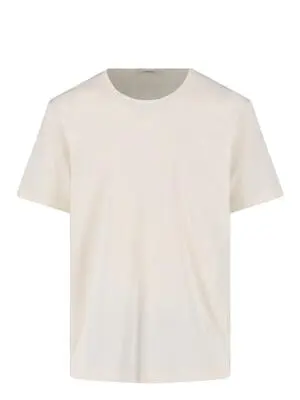 LEMAIRE Classic T-shirt - Cream