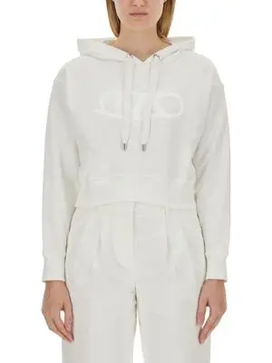 Michael Kors Logo Sweatshirt - White