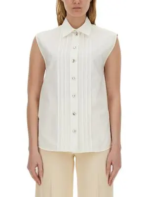 Moschino Poplin Shirt - White