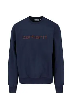 Marni Logo Crewneck Sweatshirt - Blue