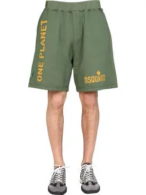 Dsquared2 Bermuda Shorts - Green