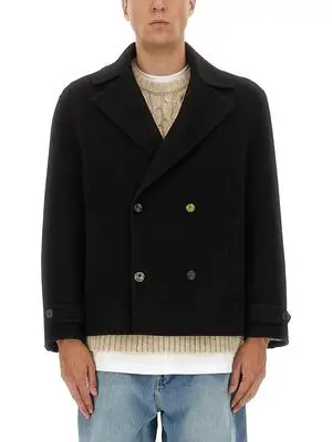 Moschino Double-breasted Jacket - Black
