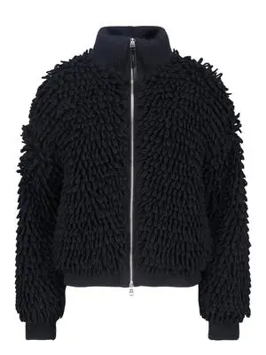 Moncler X Ee72 Edward Enninful Zip Cardigan - Black