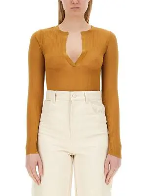 Max Mara Saggina Mesh Top - Buff