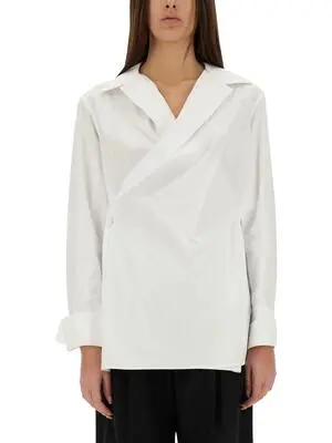 Givenchy Wrap-around Shirt - White
