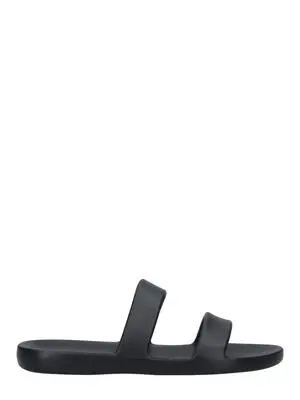 THE ROW Foam Sandals - Black