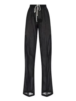 VIVIENNE WESTWOOD Straight Leg Trousers Black