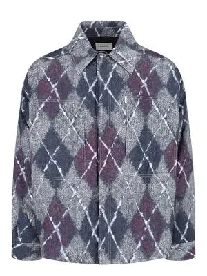 BONSAI Diamond Shirt Jacket - Multi