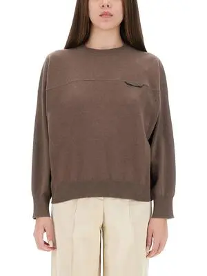 Brunello Cucinelli Cashmere Sweater - Brown