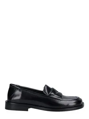 Attico Amanda College Loafers - Black