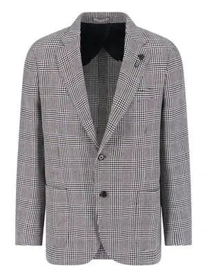 Giorgio Armani Single-Breasted Blazer White