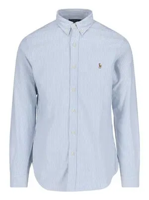 Gucci Logo Shirt - Light Blue