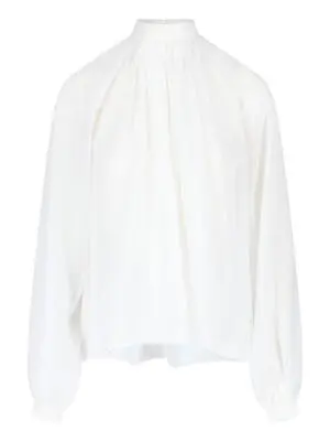 Giorgio Armani Silk Shirt White