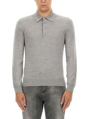 TOM FORD Merino Wool Sweater - Grey