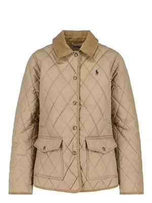 JIL SANDER Quilted Jacket Brown