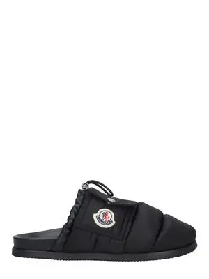 Moncler Padded "mon Pocket" Mules - Black