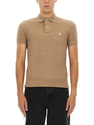 Polo Ralph Lauren Cotton Polo - Beige