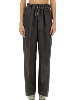 MAISON MARGIELA Wool And Mohair Oversized Pants - Grey