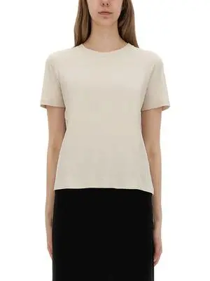 Max Mara Plain T-shirt - Beige